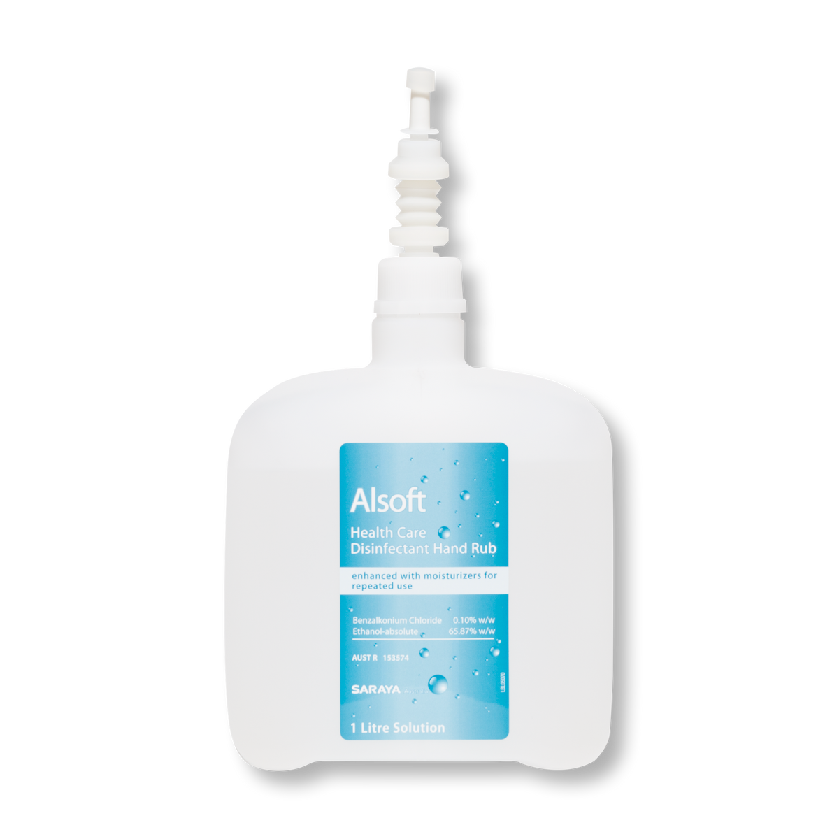 Alsoft Health Care Disinfectant Spray Hand Rub 72% v/v TGA approved 1L ...